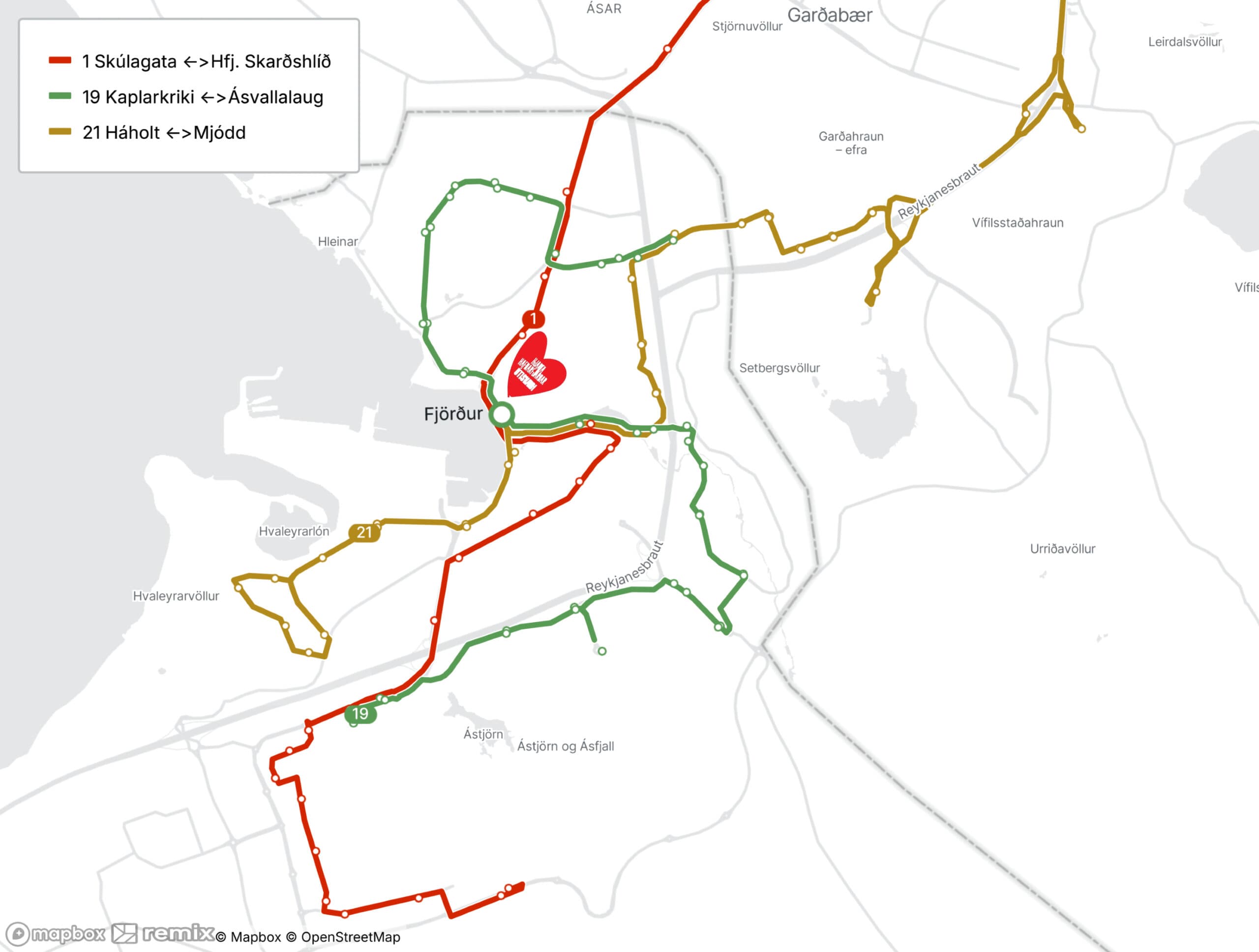 Tökum Strætó í Hjarta Hafnarfjarðar – Strætó