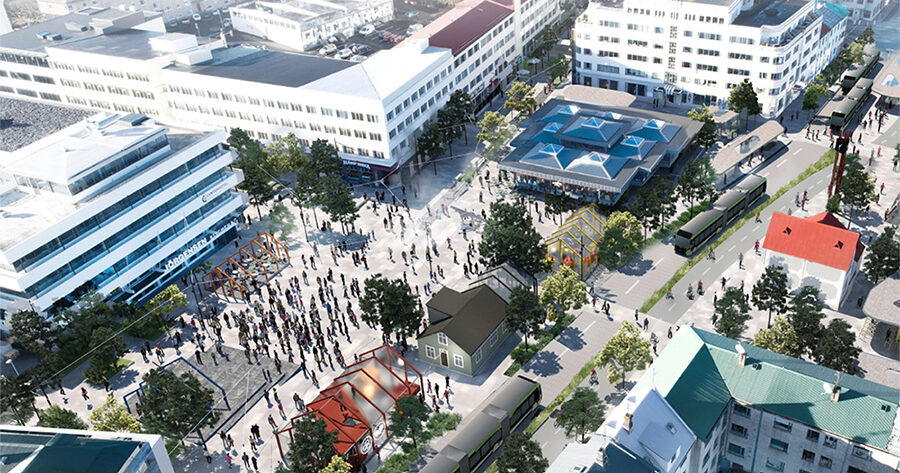 Route system changes due to construction work at Hlemmur – Strætó